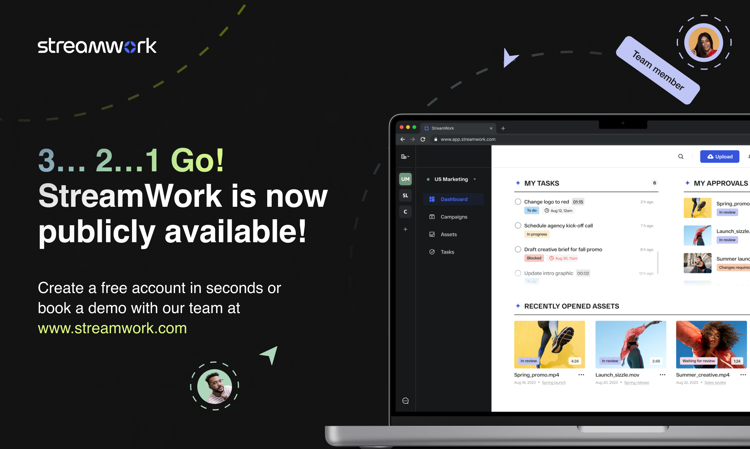 Streamwork’s creative collaboration platform is now open to all
